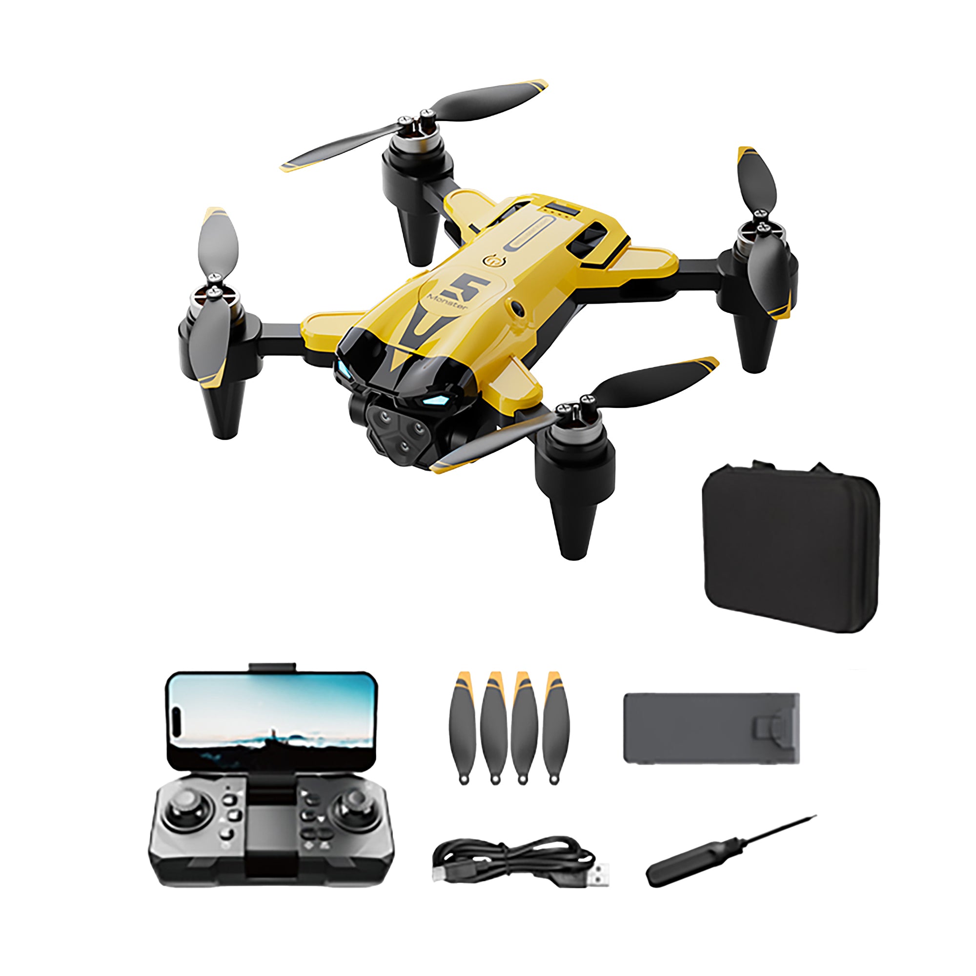8K Triple Camera Brushless Drone – My Store